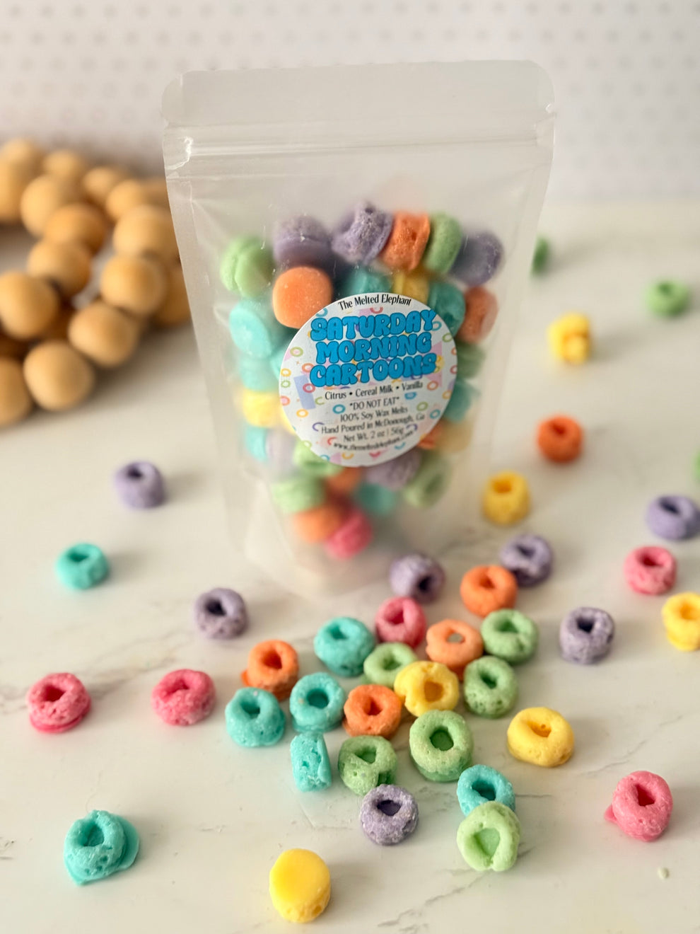 Fruit Loops Wax Melts, Cereal Wax Melts – The Melted Elephant